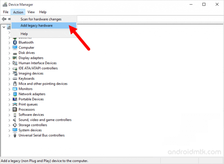 How to install Android CDC Driver Manually