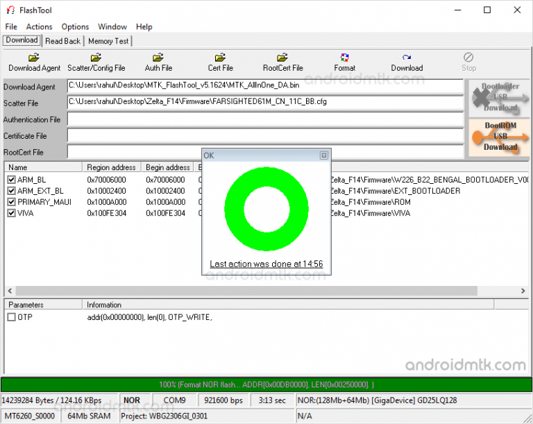 How to use MTK Flash Tool to install Firmware (ROM)