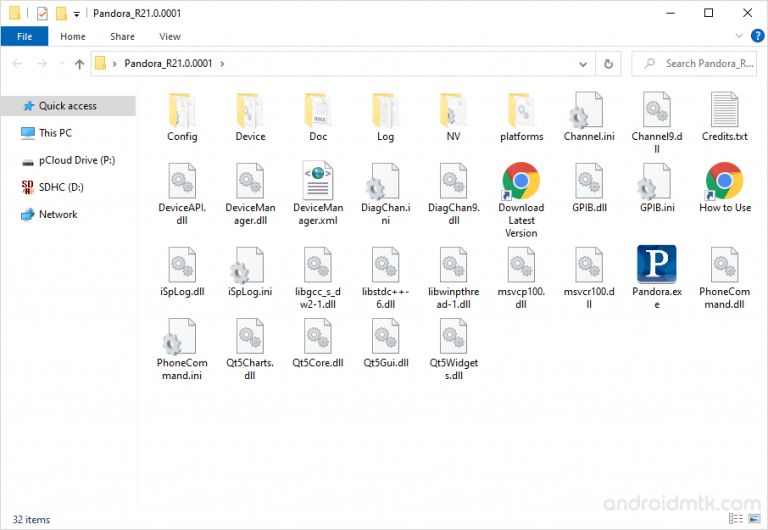 How to use Pandora Tool